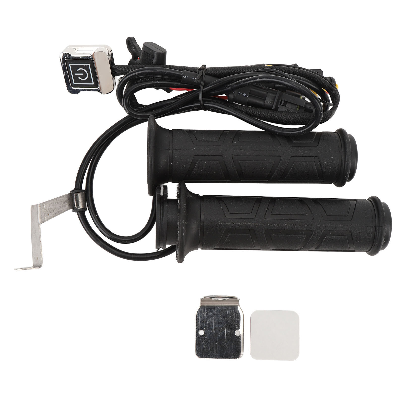 Рукоятки с подогревом для мотоцикла 12 В, универсальные, 3 передачи, регулируемая температура, рукоятки для мотоцикла с подогревом для руля 22 мм