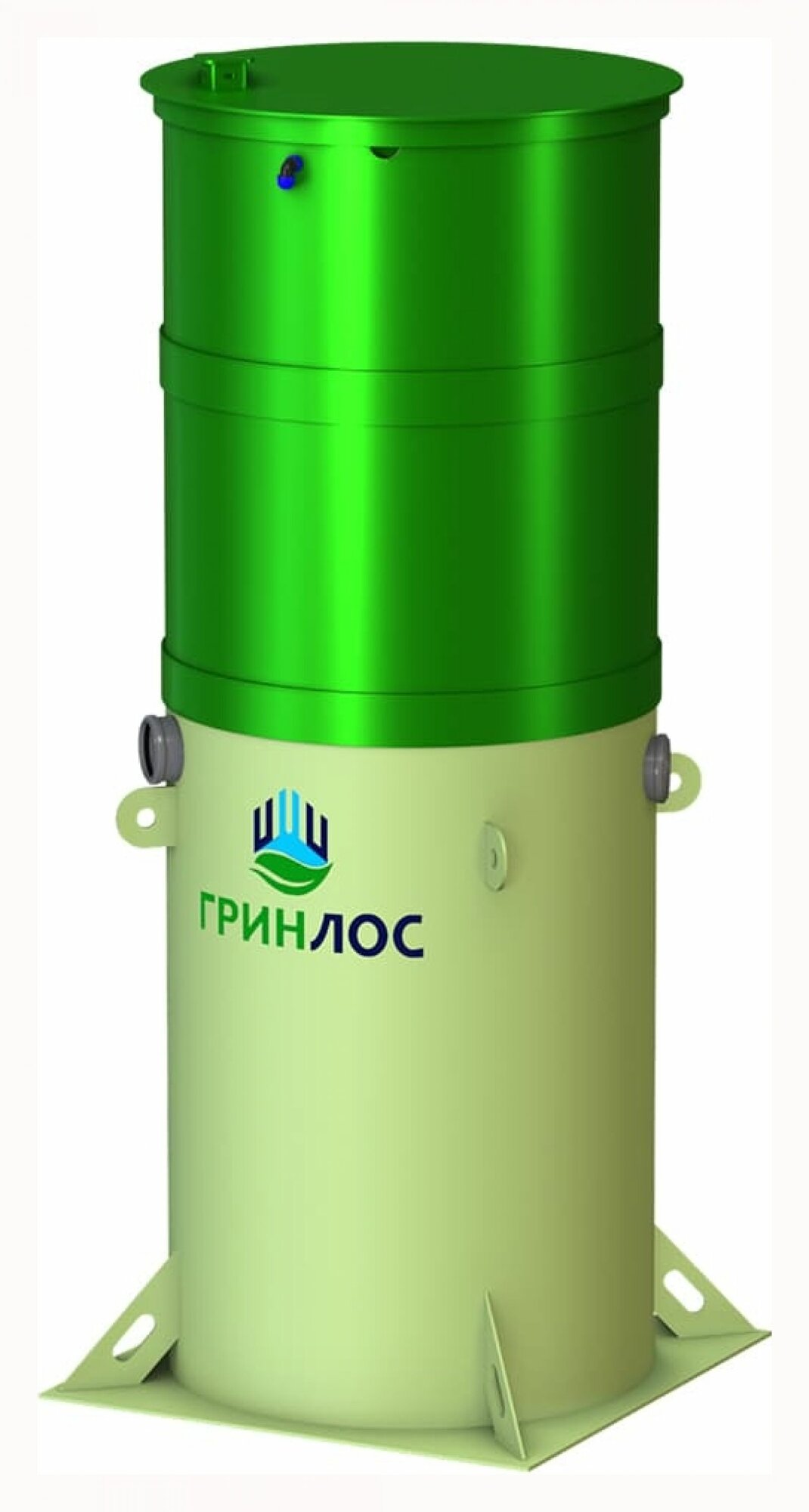 Септик для дома Гринлос Аэро Лайт 4 Лонг (0.8 м3/сут, самотечный, на 4 человек)