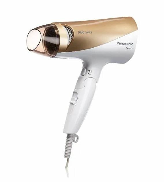 Фен Panasonic EH-NE72, ионизация, 2 скорости, мощность 2000Вт
