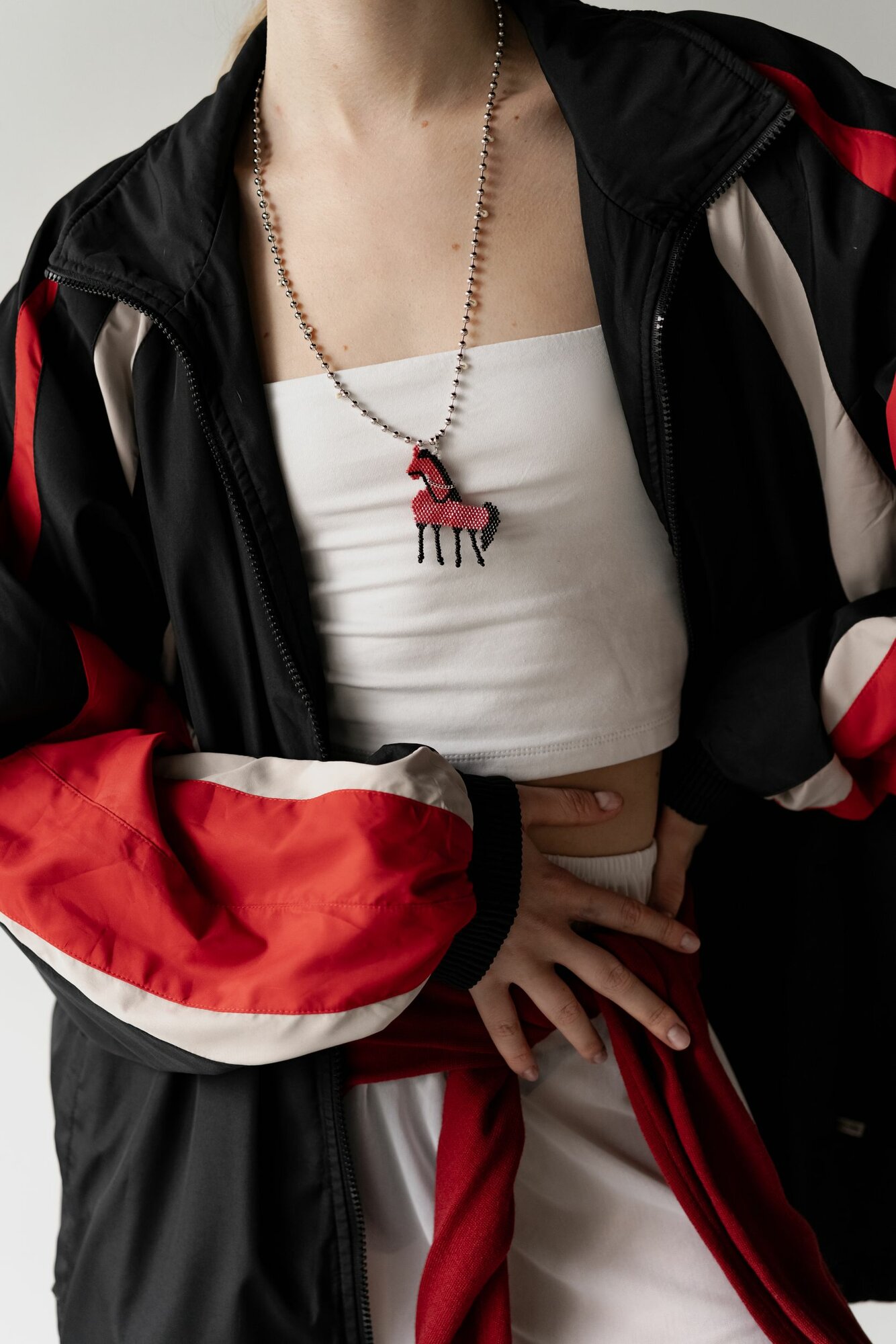 Колье, бисер