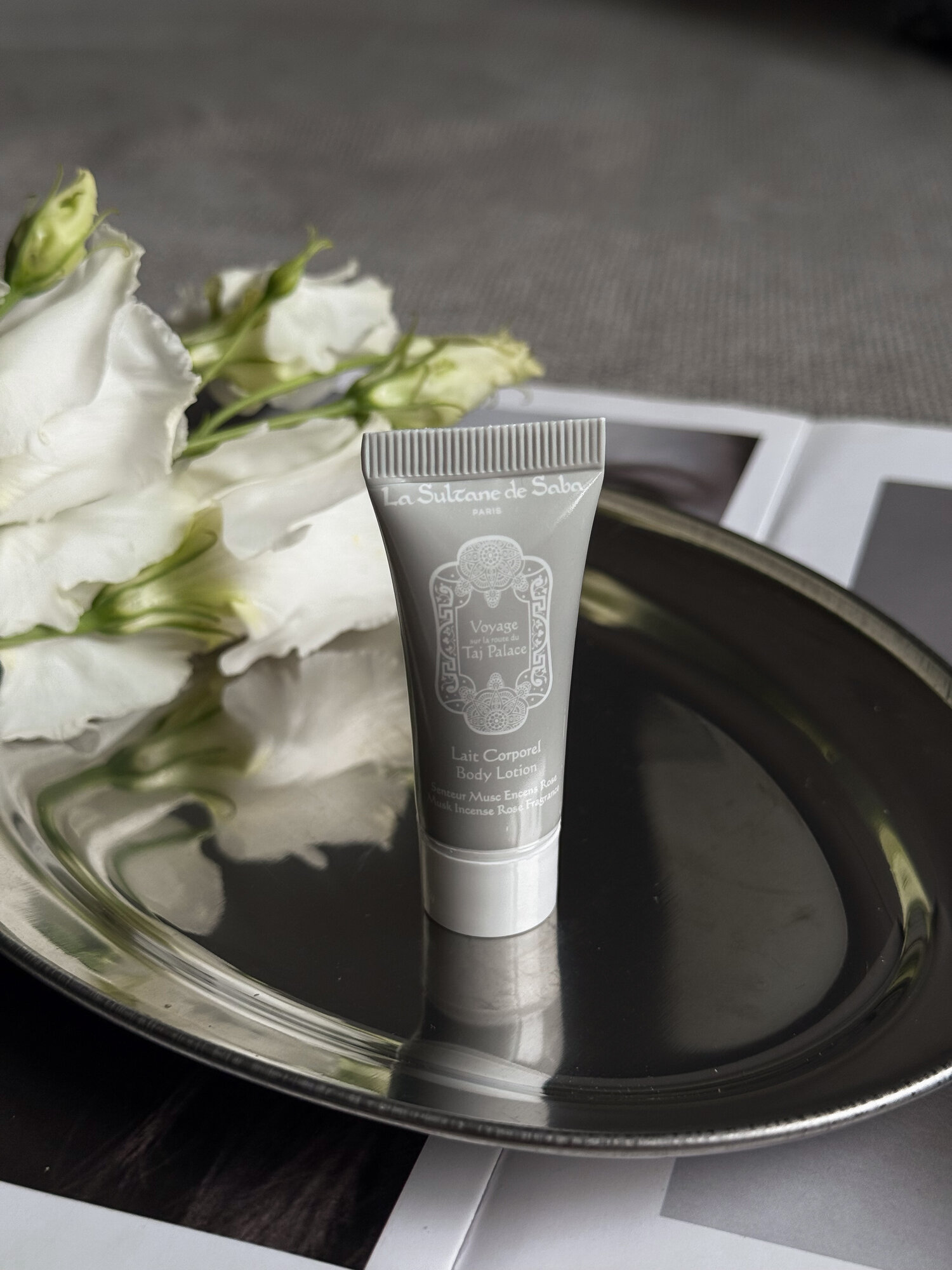 Лосьон для тела мини Musk Incense Rose fragrance Мускатная роза 8ml