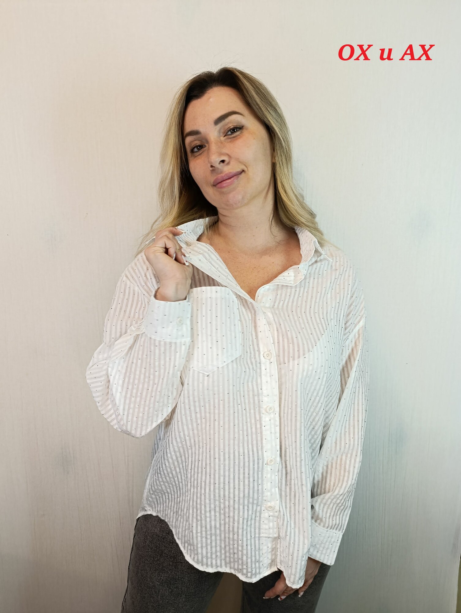 Рубашка Haiping Весна-лето 2025