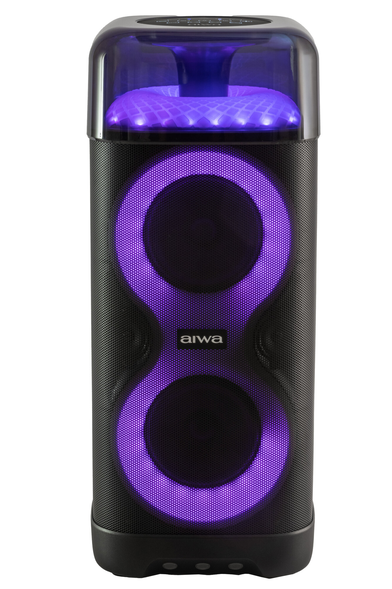 Музыкальный центр AIWA CAS-700, чёрный, 40 Вт, Bluetooth, FM-радио, пульт ДУ