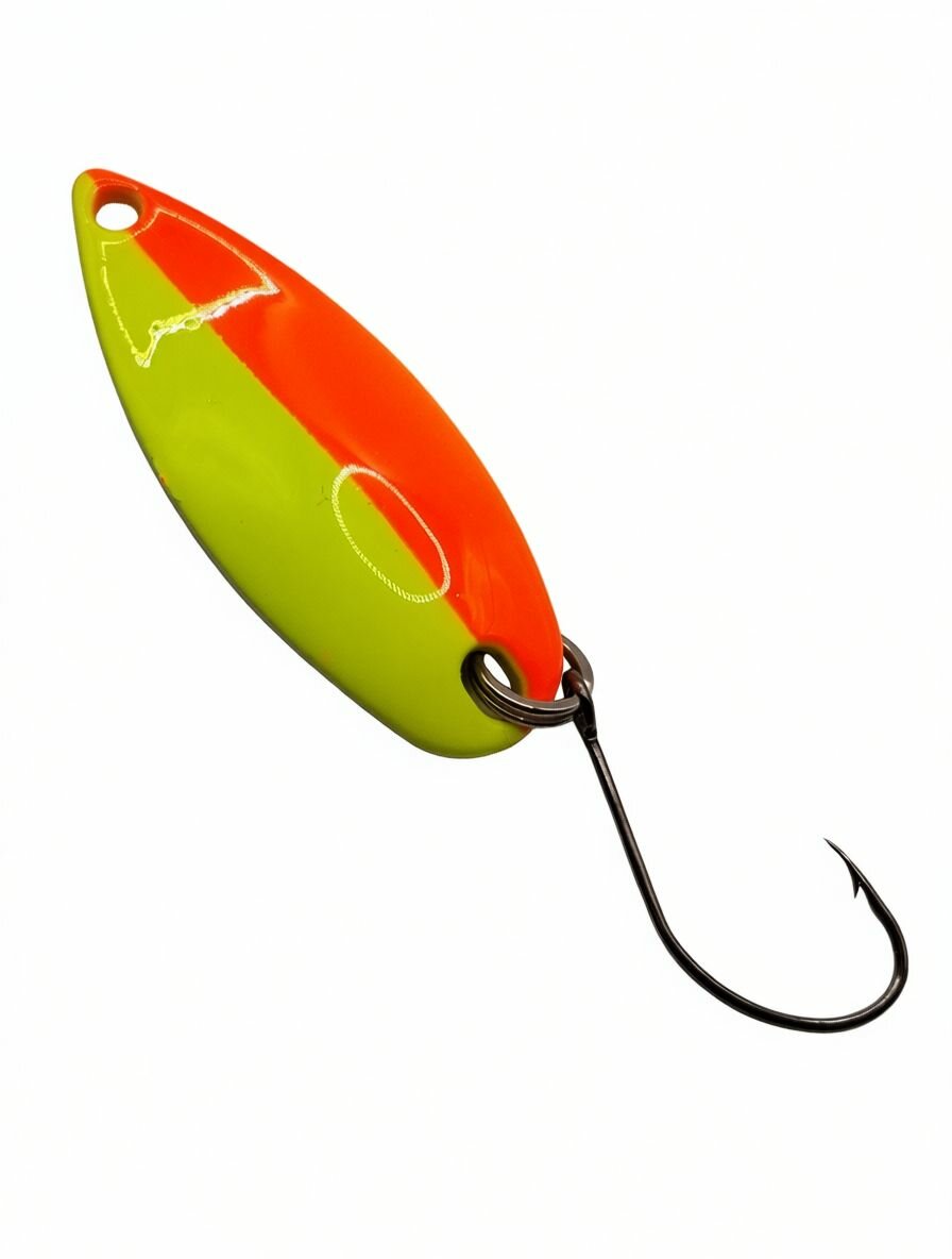 Блесна FOREST MIU 3.5г Колеблющаяся блесна для ловли окуня, щуки и судака, длина 33 мм, с крючком