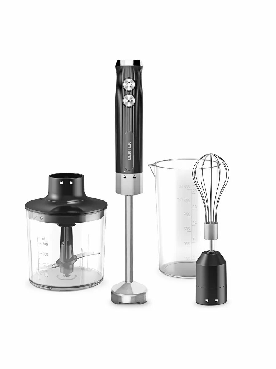 Блендер погружной CT-1349 1000Вт 600мл черный