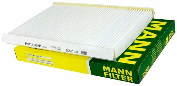 Салонный фильтр CU2532 MANN-FILTER