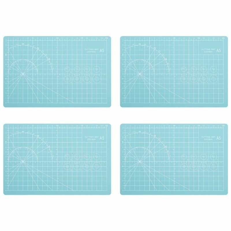 Многофункциональные коврики для резки с разметкой, Мятно - зеленый