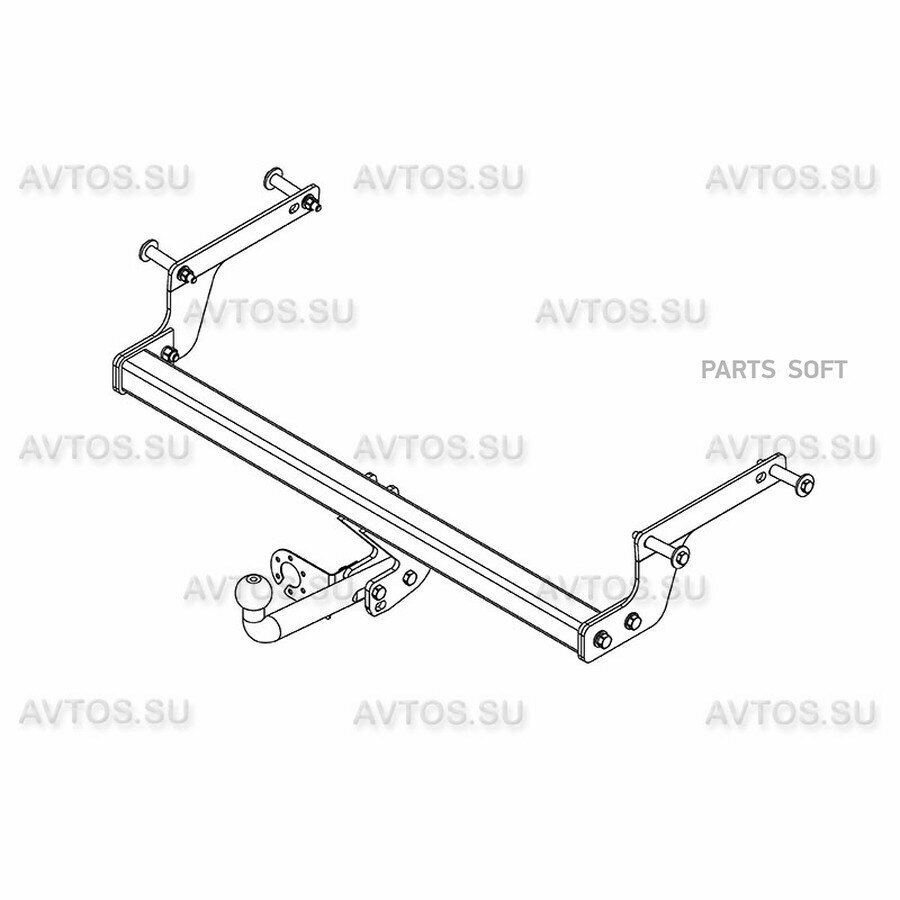 Фаркоп от официального дистрибьютора, AVTOS, артикул RN13