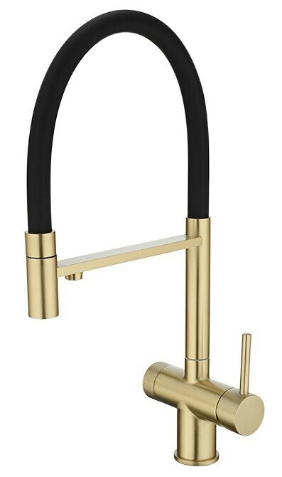 Emar EC-7024 Matt Gold, смеситель, матовое золото, Россия