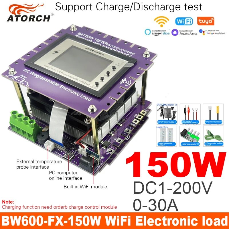 Тестер аккумуляторов ATORCH BW600-FX