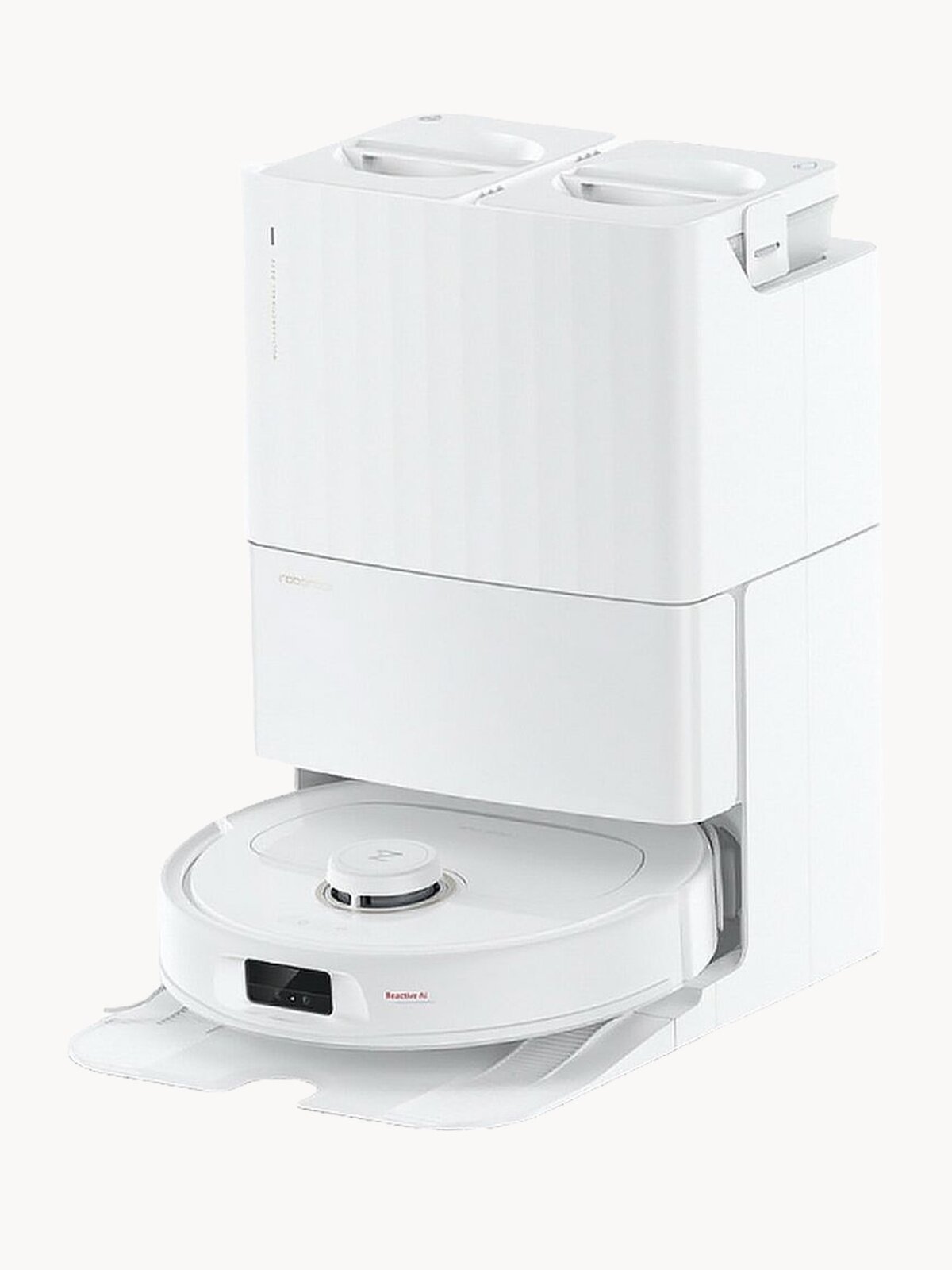 Робот-пылесос Roborock Qrevo MaxV(RU Версия), с видеовызовами, голос помощ, горячей промыв, FlexiArm™ для углов (98,8%)