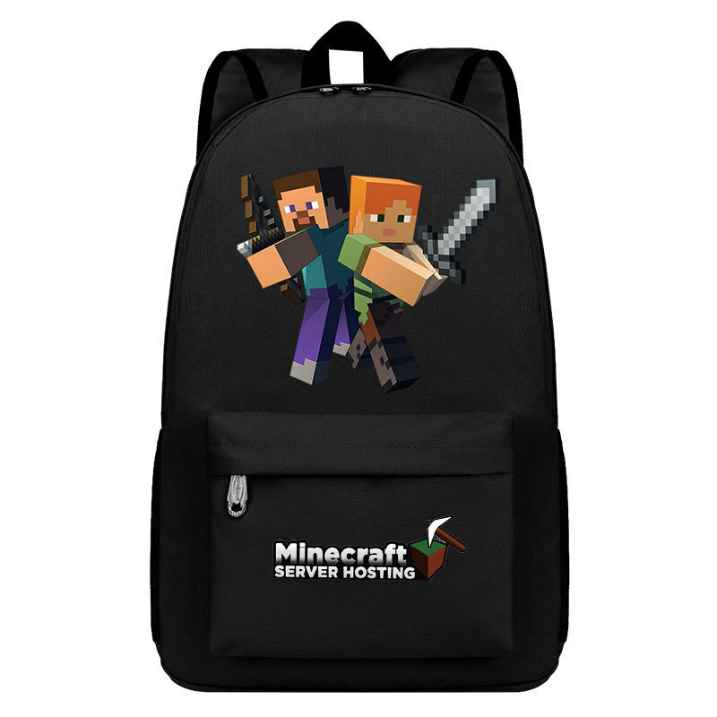 Школьная сумка Minecraft, рюкзак для школьников начальной школы, рюкзак большой вместимости, рюкзак Эндермена