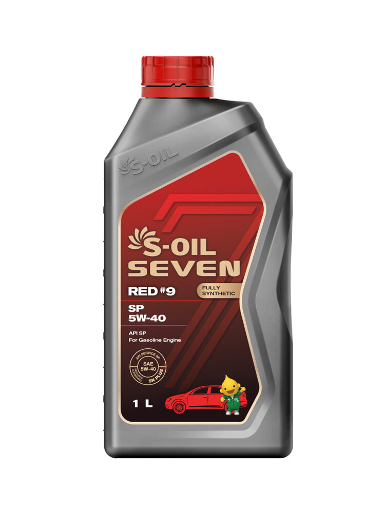 Масло моторное 5W-40 S-OIL 7 RED #9 SP (1л)