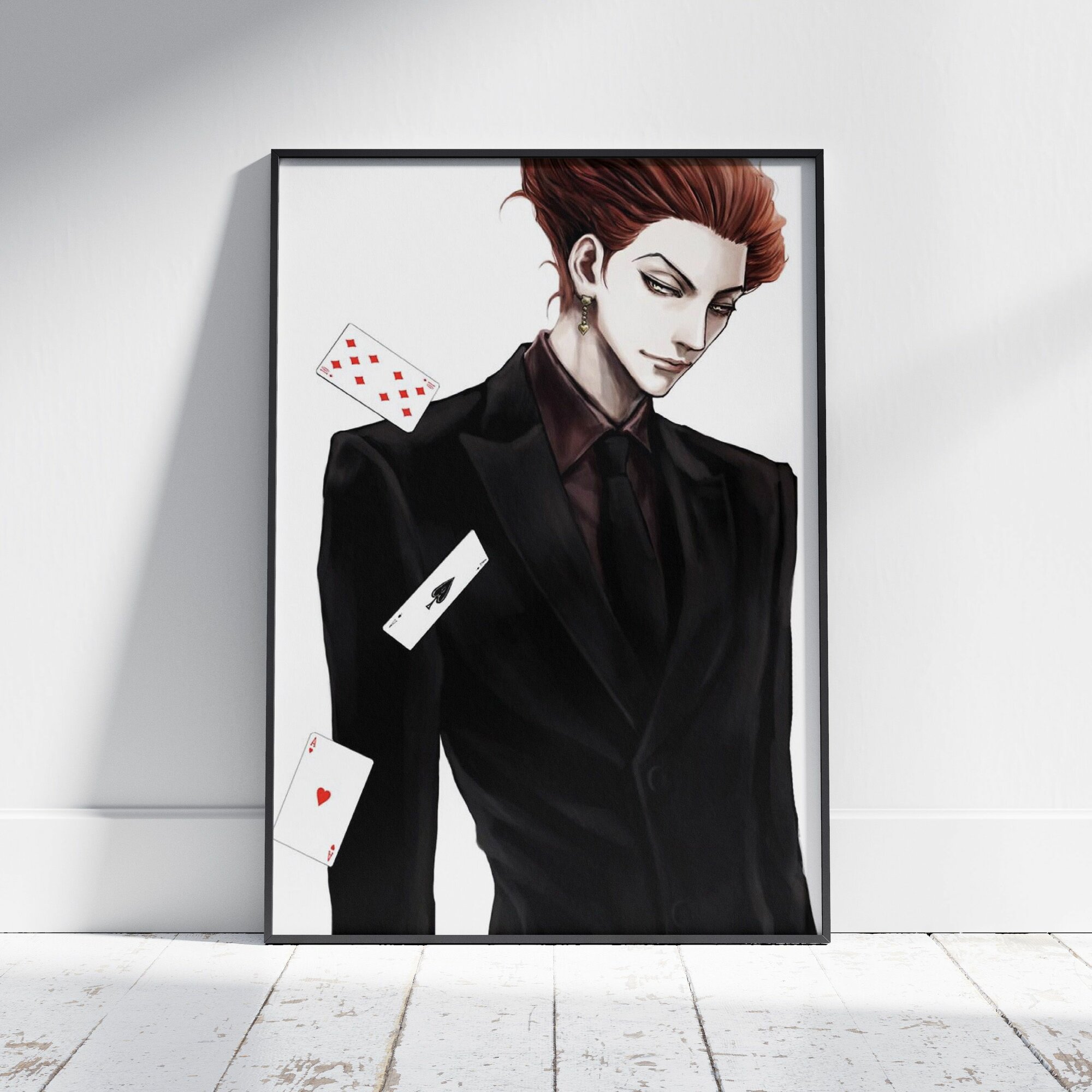 Плакат на стену для интерьера Hunter x Hunter (Хисока Мороу 1) - Постер по аниме формата A4 (21х30 см)