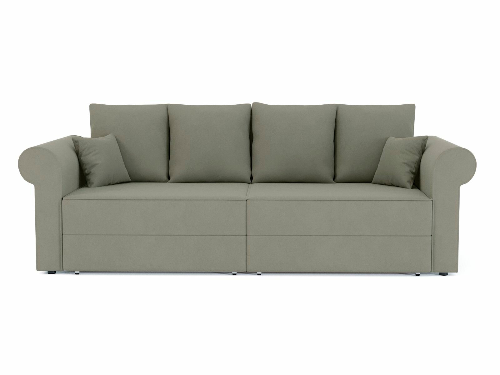 Диван - кровать Флоренция, еврокнижка-трансформер, 239*96*96, велюр Зара Лайт 04