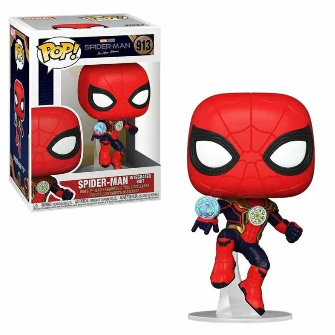 Funko pop Мстители Человек-паук 3 фигурки игрушка кукла (10 см в высоту)
