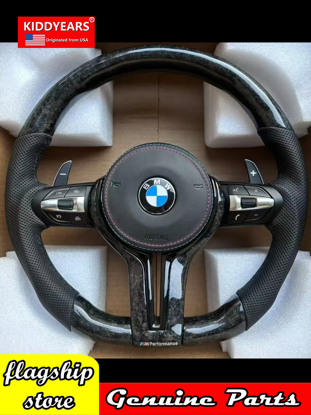 Подходит для BMW F10, F30, G20, G30. E70 E90 Рулевое колесо в сборе включает подушку безопасности.