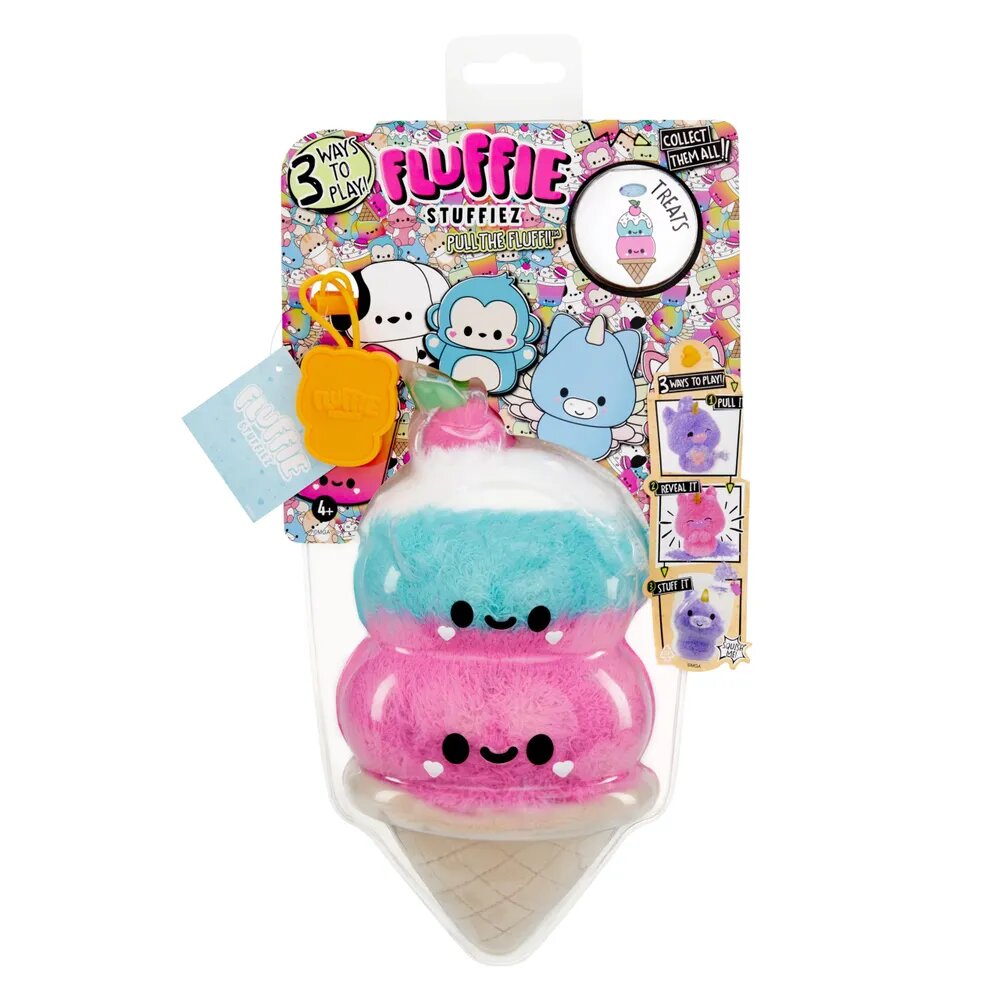 Мягкая игрушка FLUFFIE STUFFIEZ, плюш, 25 см, для детей, набор персонажей