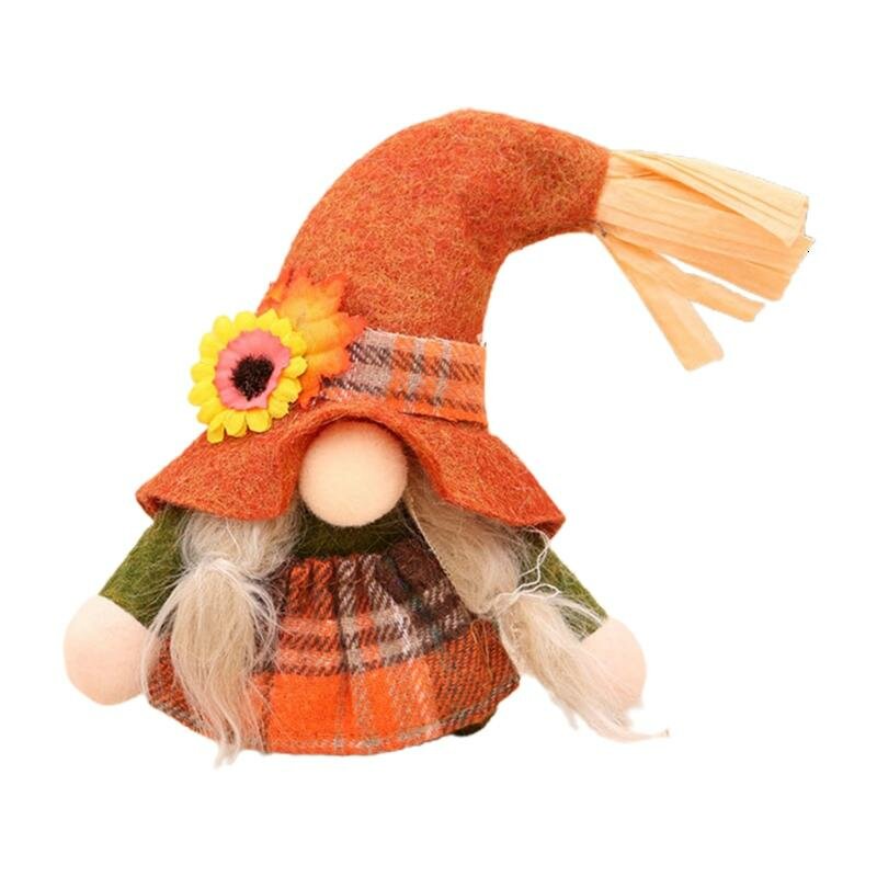 Осенний гном-томте, Желтая шляпа