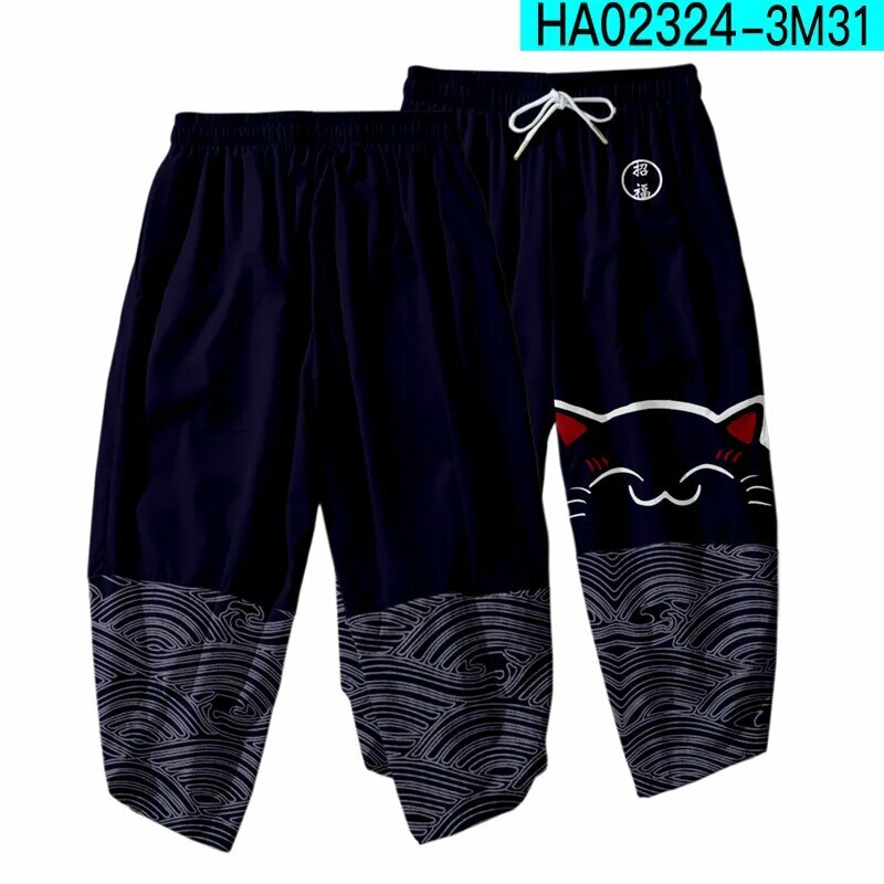 Женские кимоно штаны bebovizi с принтом Shiba Inu М, HA02324-3M31