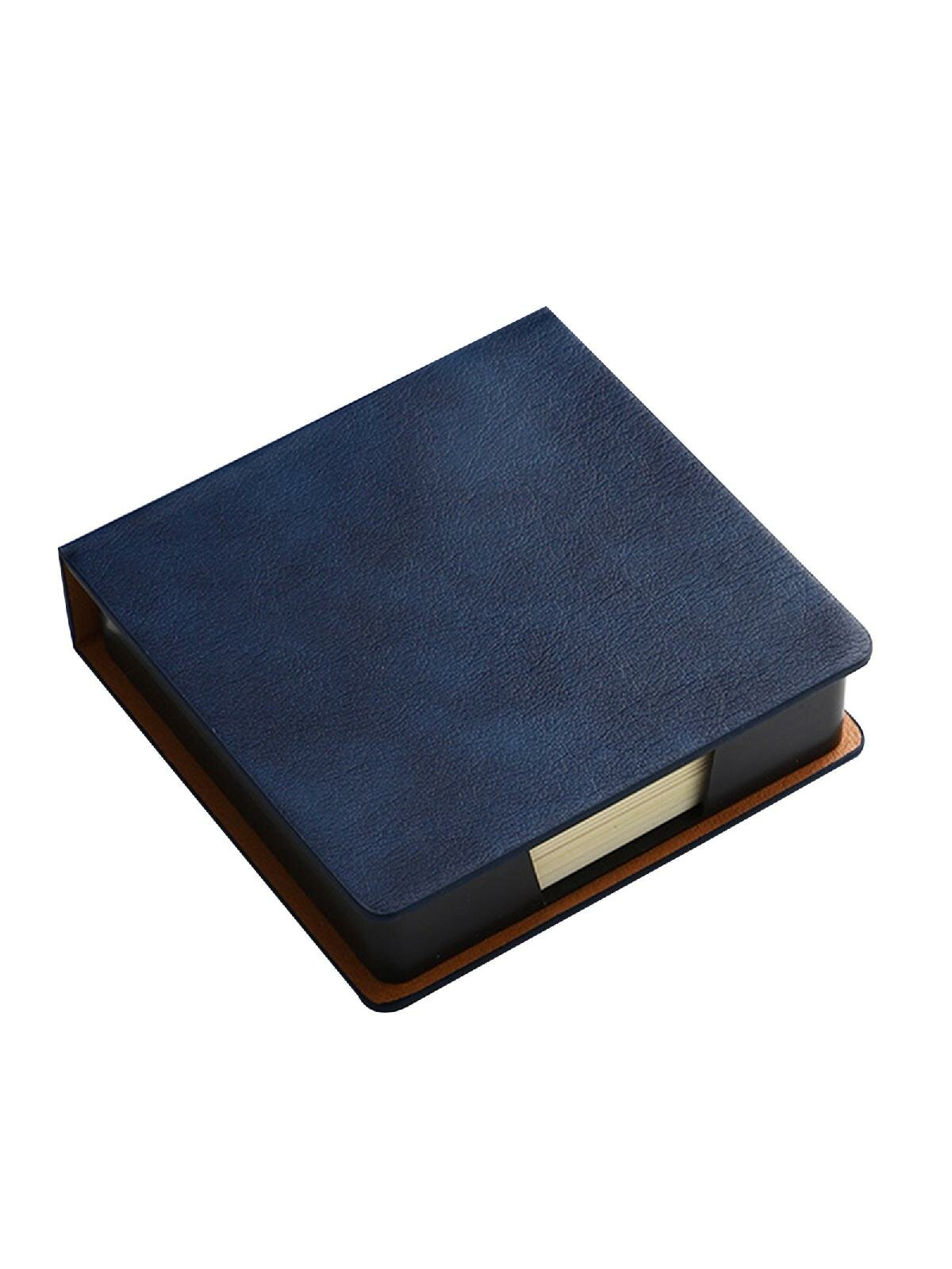 Модная коробка-органайзер для заметок, диспенсер для кожаных блокнотов, настольный органайзер