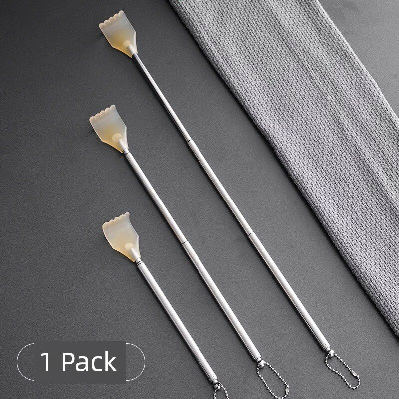 Инструмент для чесания спины для самостоятельного использования, чесалка для спины для пожилых людей, выдвижная чесалка