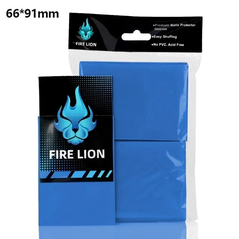 Матовые протекторы для карт, Защитные рукава для игровых и коллекционных карт,100 шт.