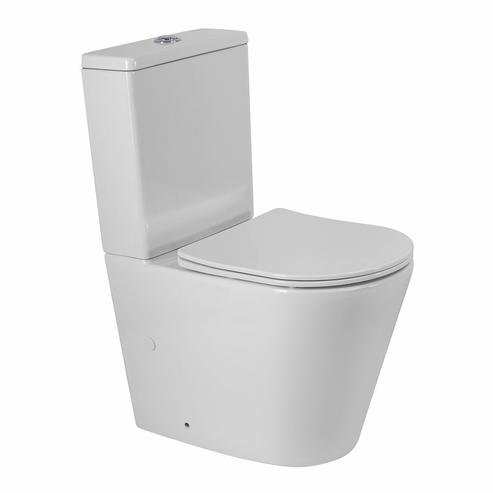 Унитаз BelBagno FLAY-TOR BB2149CP-TOR/SC/BB2149T безободковый
