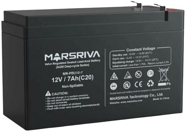 Аккумулятор Marsriva MR-PBU12-7
