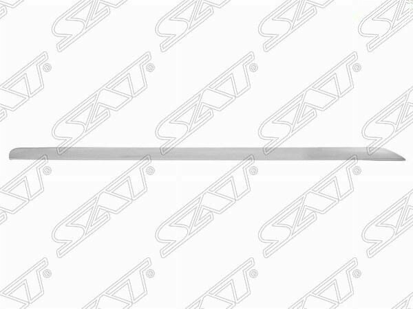 Молдинг SAT ST-AU15-000M-A2 бампера Audi A6 08-10 спереди/ слева