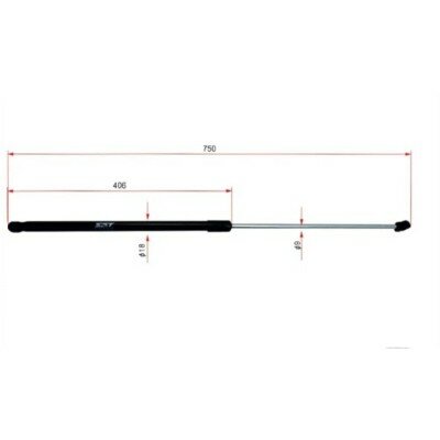 Амортизатор капота SAT ST-118-0006 Volkswagen Passat 05-11 справа=слева