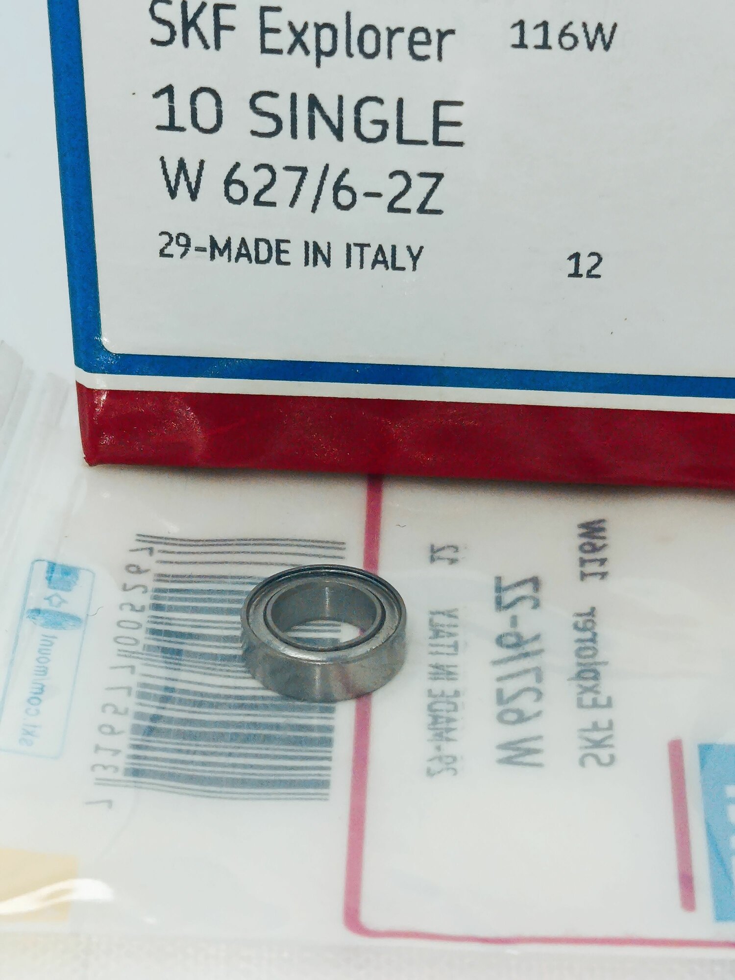 W627/6-2Z (6*10*3) Подшипник SKF, (нерж. сталь)
