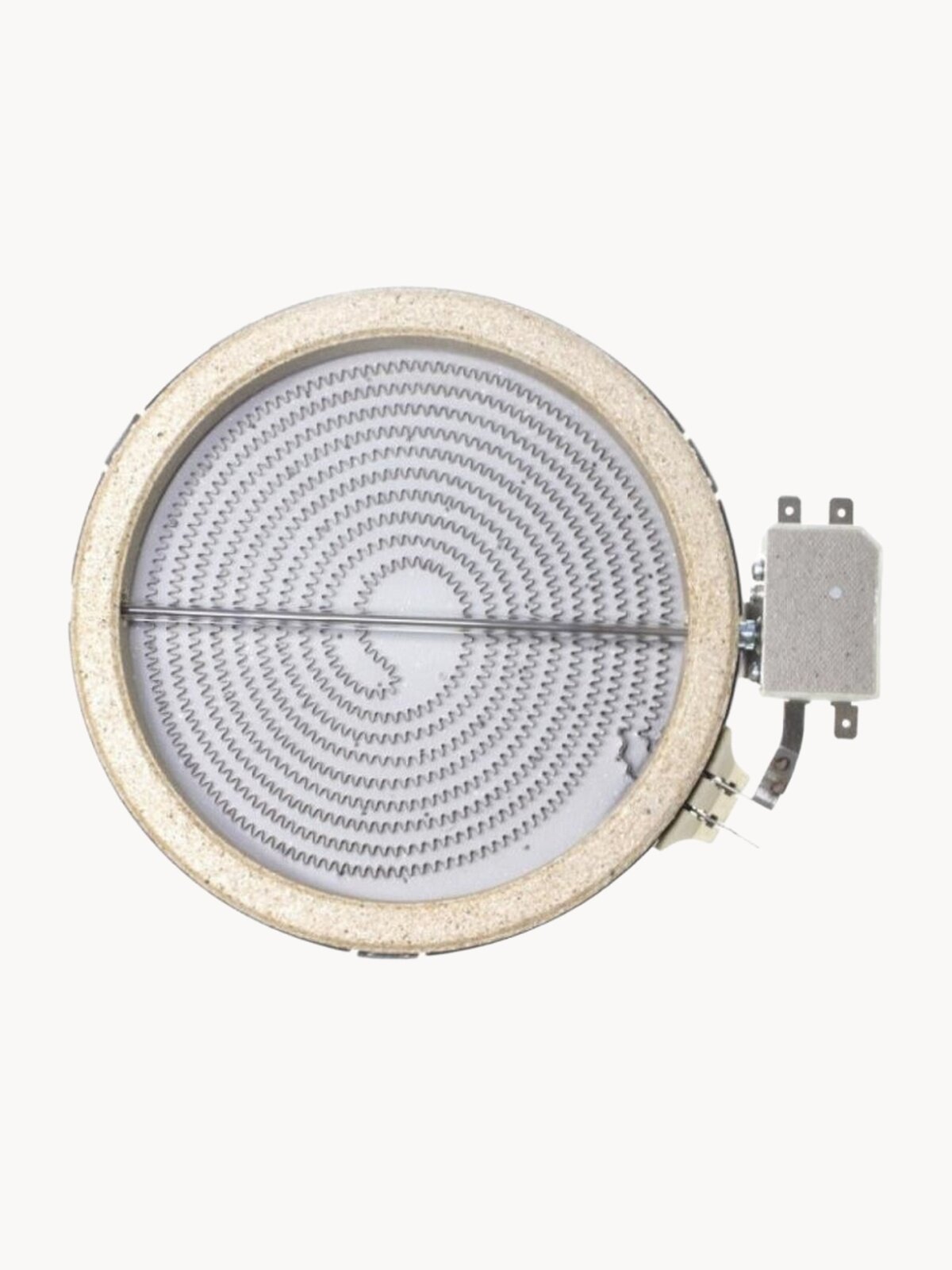 Конфорка для стеклокерамической плиты Whirlpool, Ariston, Indesit, Gefest 1200Вт, 165мм однозонная универсальная, 816512