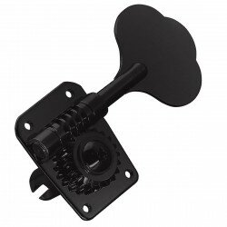 Колки 4 в линию для бас-гитары GOTOH GB10, черные