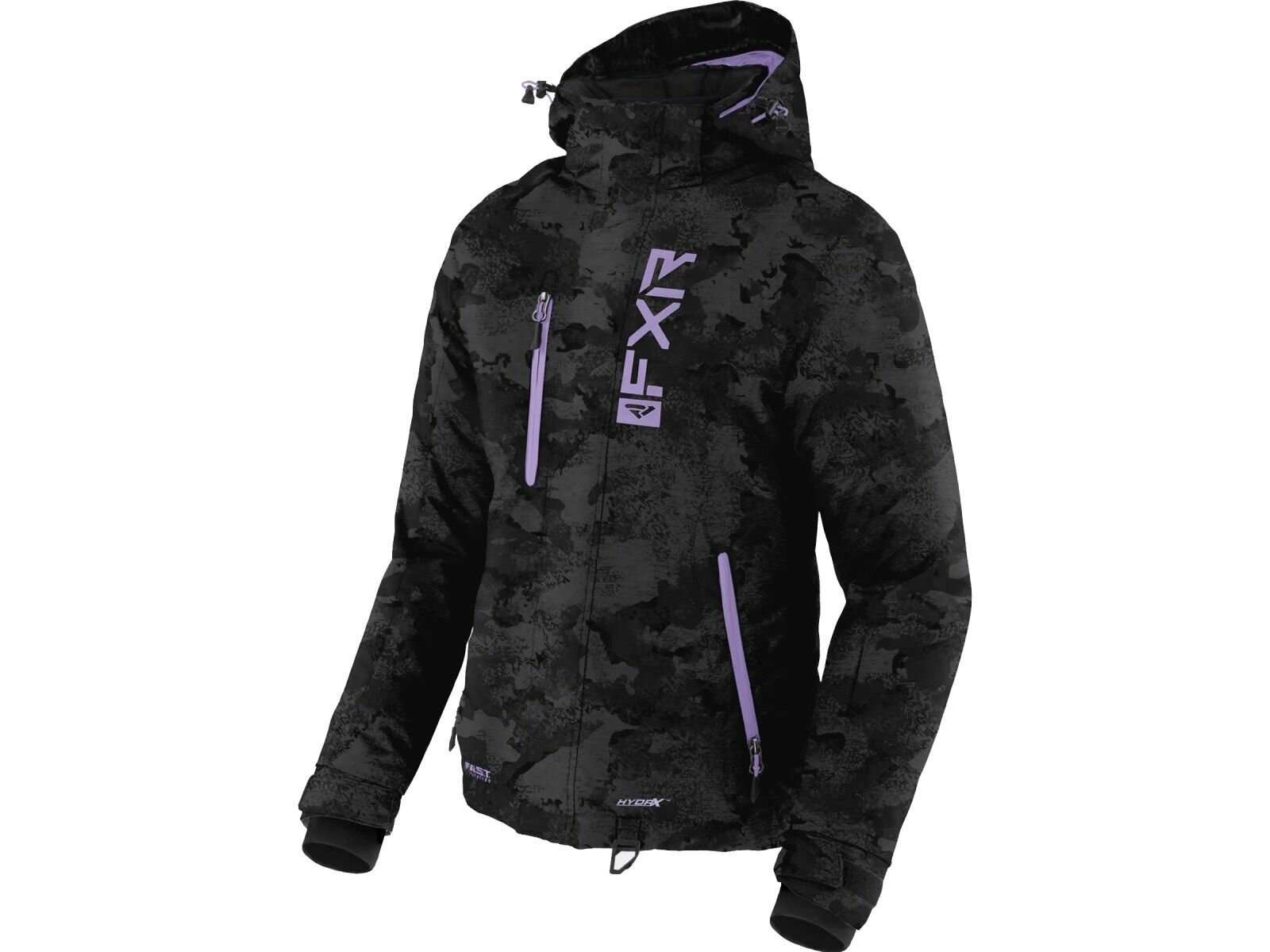 Снегоходная куртка Fresh Lady 22 Black Camo/Lilac, 4