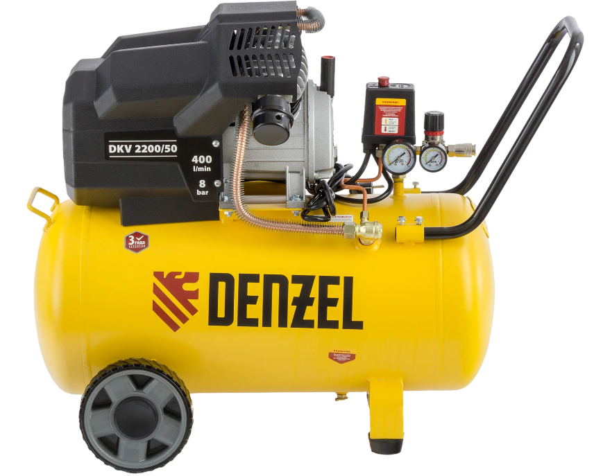 Компрессор DENZEL DKV2200/50, Х-PRO