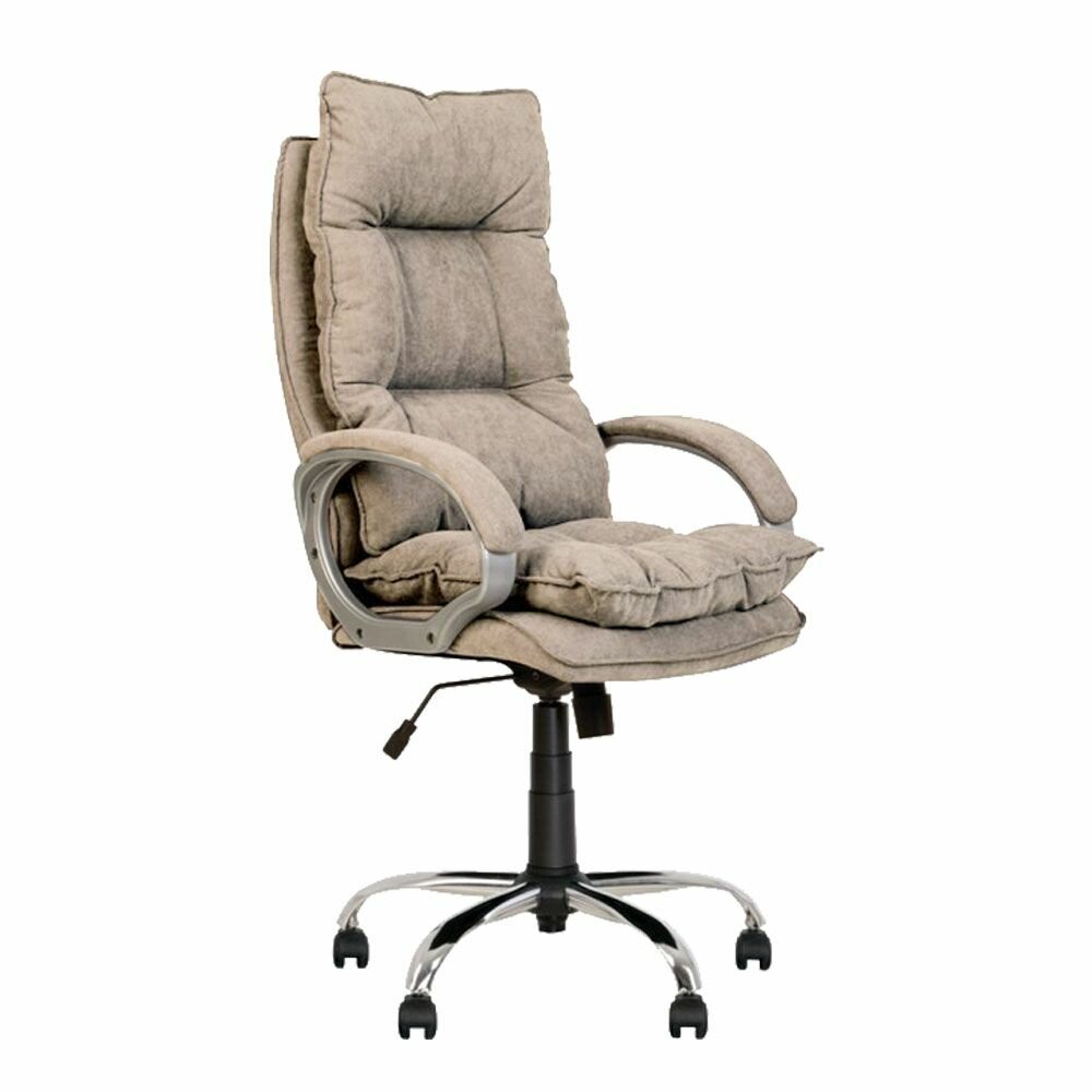 Кресло для руководителя YAPPI TILT CHR68, Ткань SORO-23 серо-бежевая