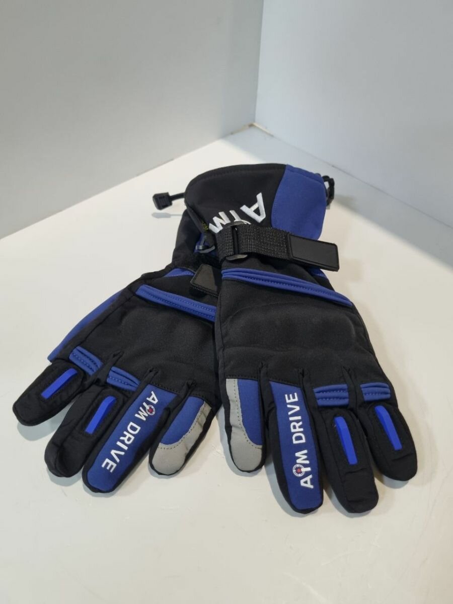 Мотоперчатки зимние AiM MTV-10 Dark Blue