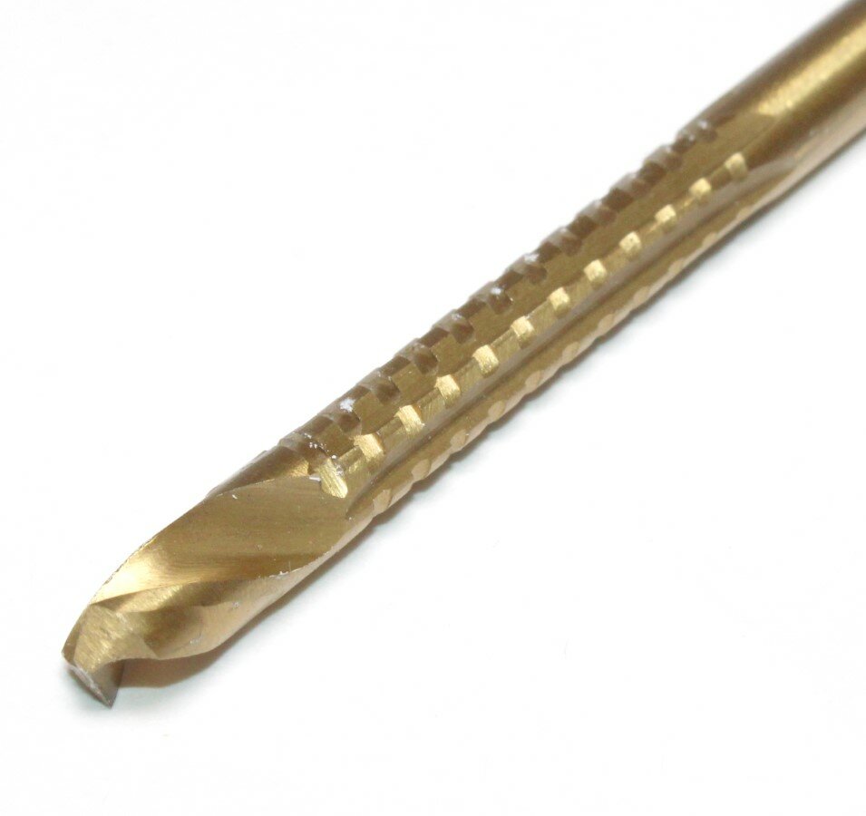 Сверло-фреза универсальное титановое покрытие 6 мм FIT36406