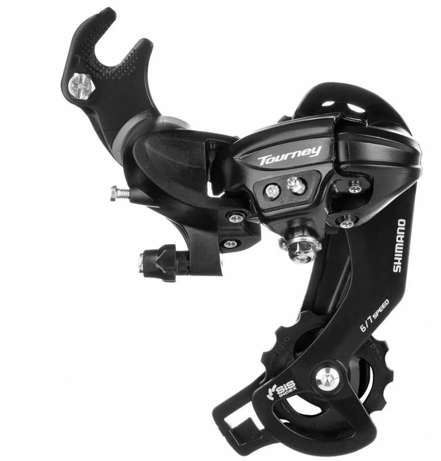Переключатель задний Shimano RD-TY300, 6 скоростей, для прогулочных и туристических велосипедов