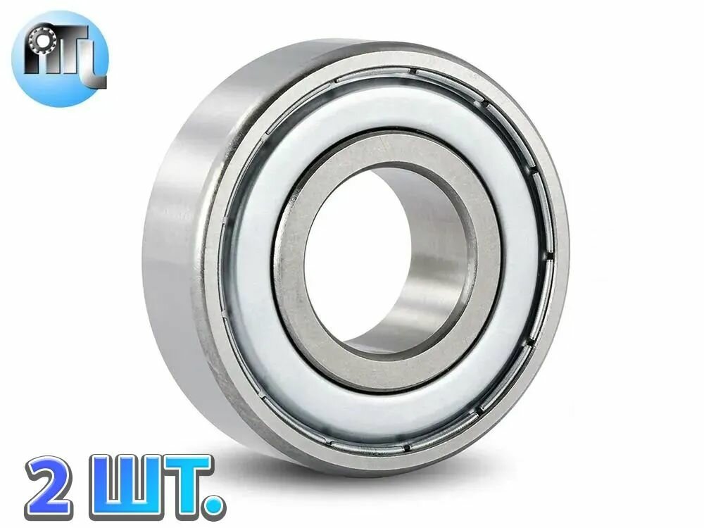 Комплект 2 шт. Подшипник MR128ZZ (8x12x3.5) NTL Bearing
