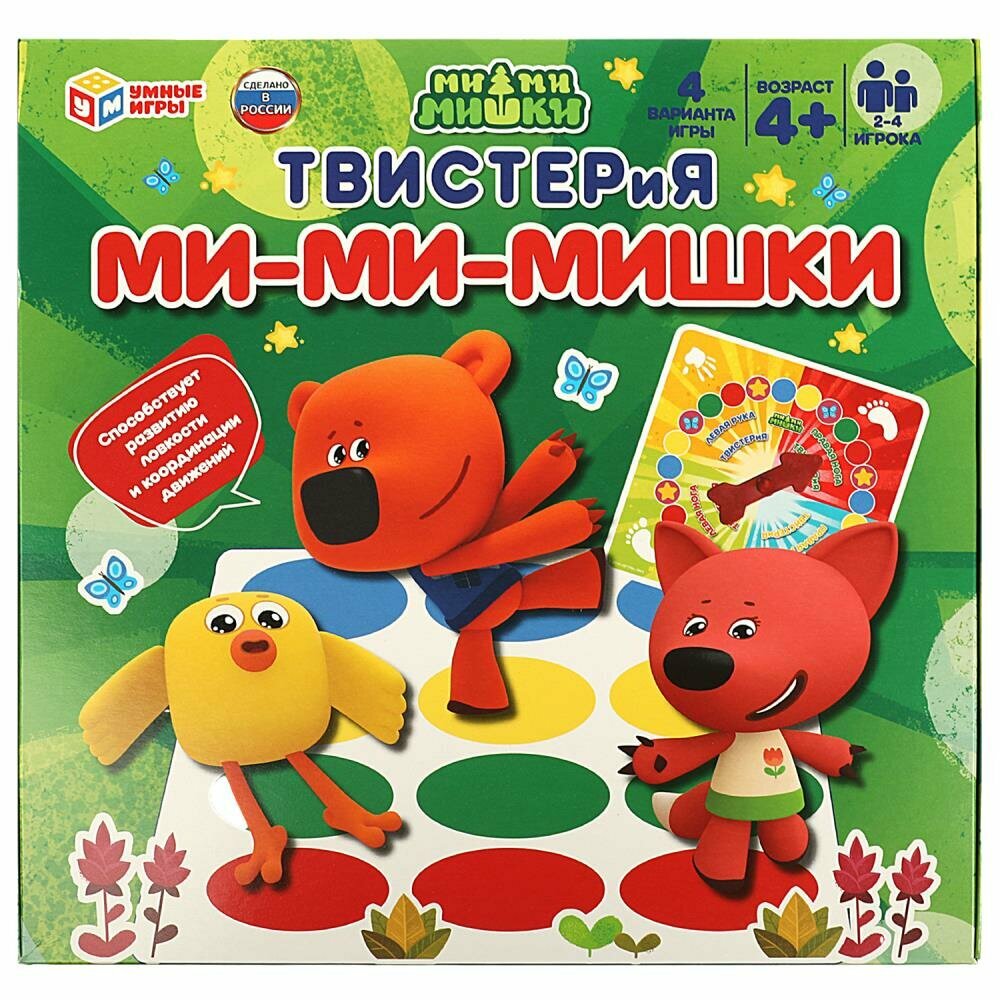 Игра семейная Ми-ми-мишки. Твистерия Умные игры 4680107961310