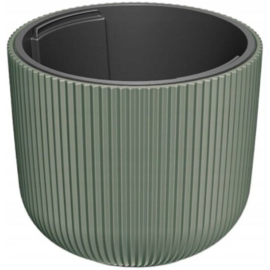 Кашпо Prosperplast Milly для цветов со вставкой, сосна, d- 29,8 см, h-25,7 см, 14 л PPDBML300-2411U