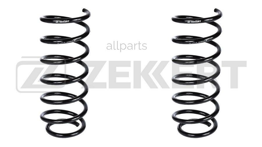 ZEKKERT SF-2513 Пружина подвески передн. (заказывать 2 шт./цена за 1 шт.) VW Golf II 83- Jetta II 84-