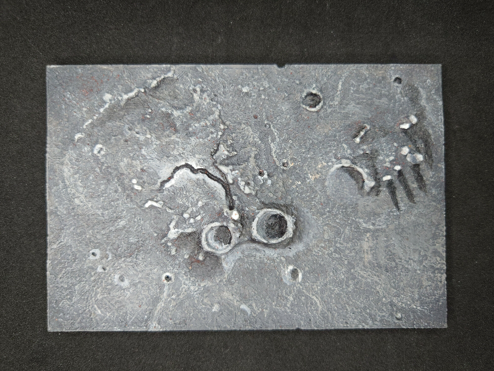 Модель «Плато Аристарха» (Луна) (Ручная работа)