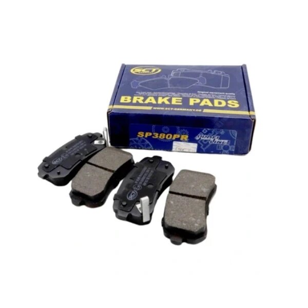 Колодки тормозные дисковые задние SCT Germany SP380