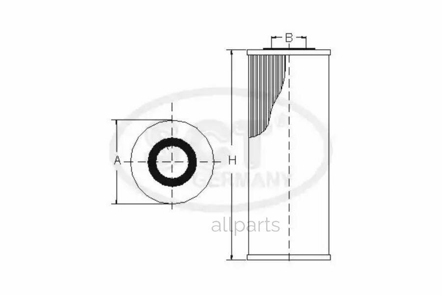SCT GERMANY SH414P Масляный фильтр SSANG ACTYON I/ II/ KYRON/ REXTON/ MB SPRINTER 05-