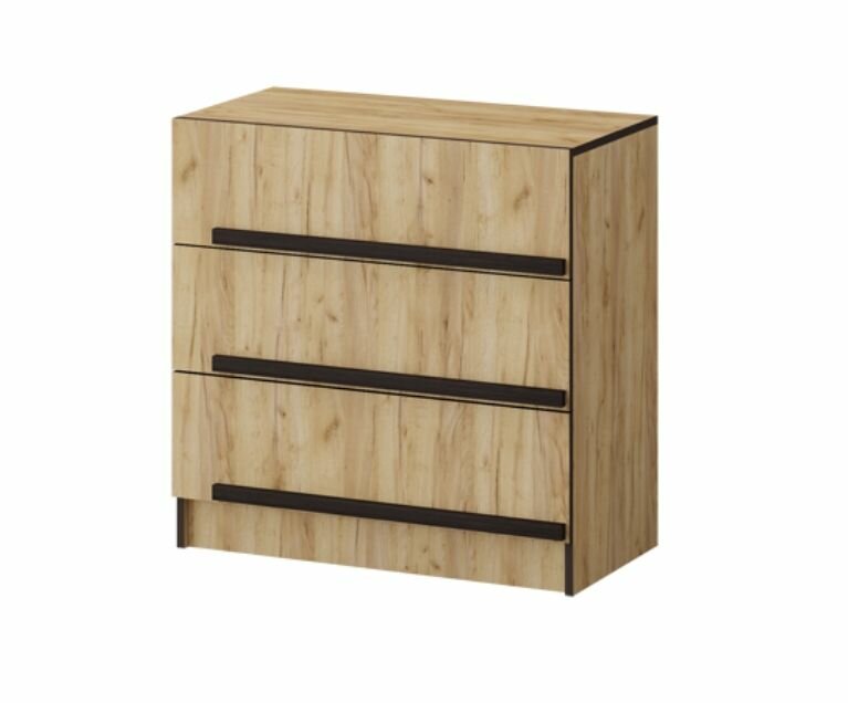 Комод Бастион № 1 дуб крафт золотой регион 058