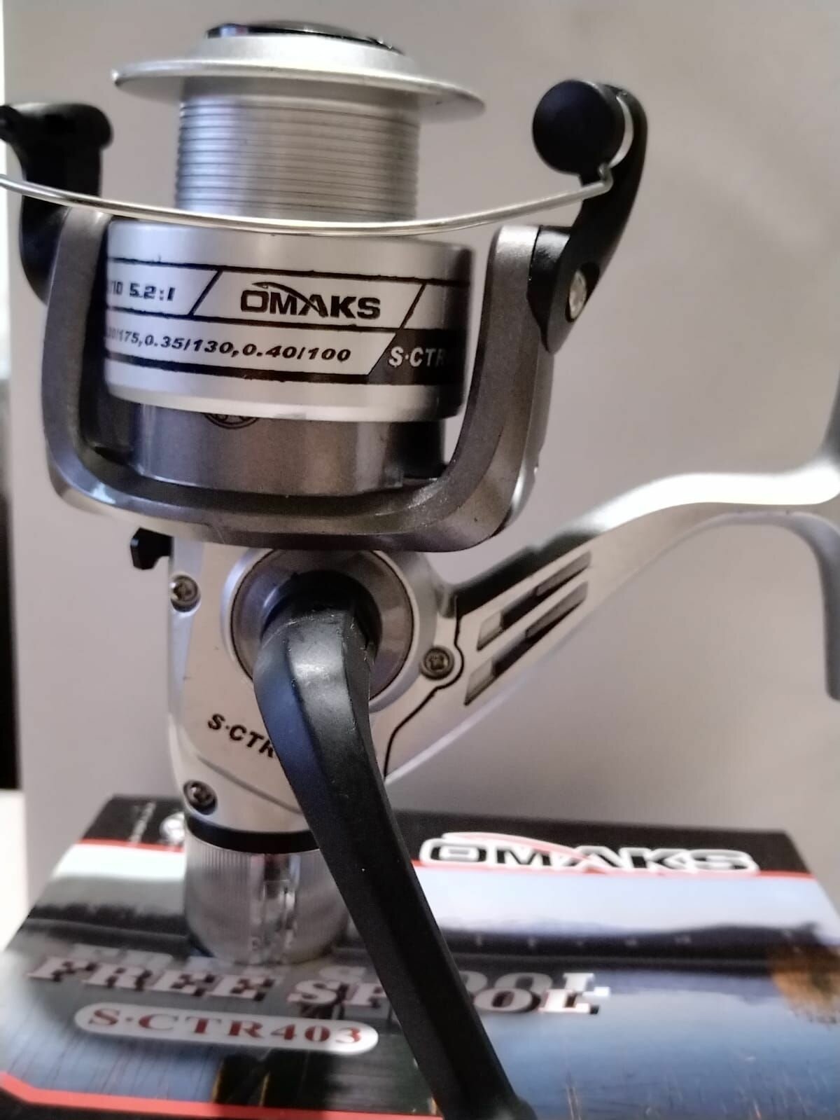 Катушка Омакс рыболовная безынерционная S-CTR403