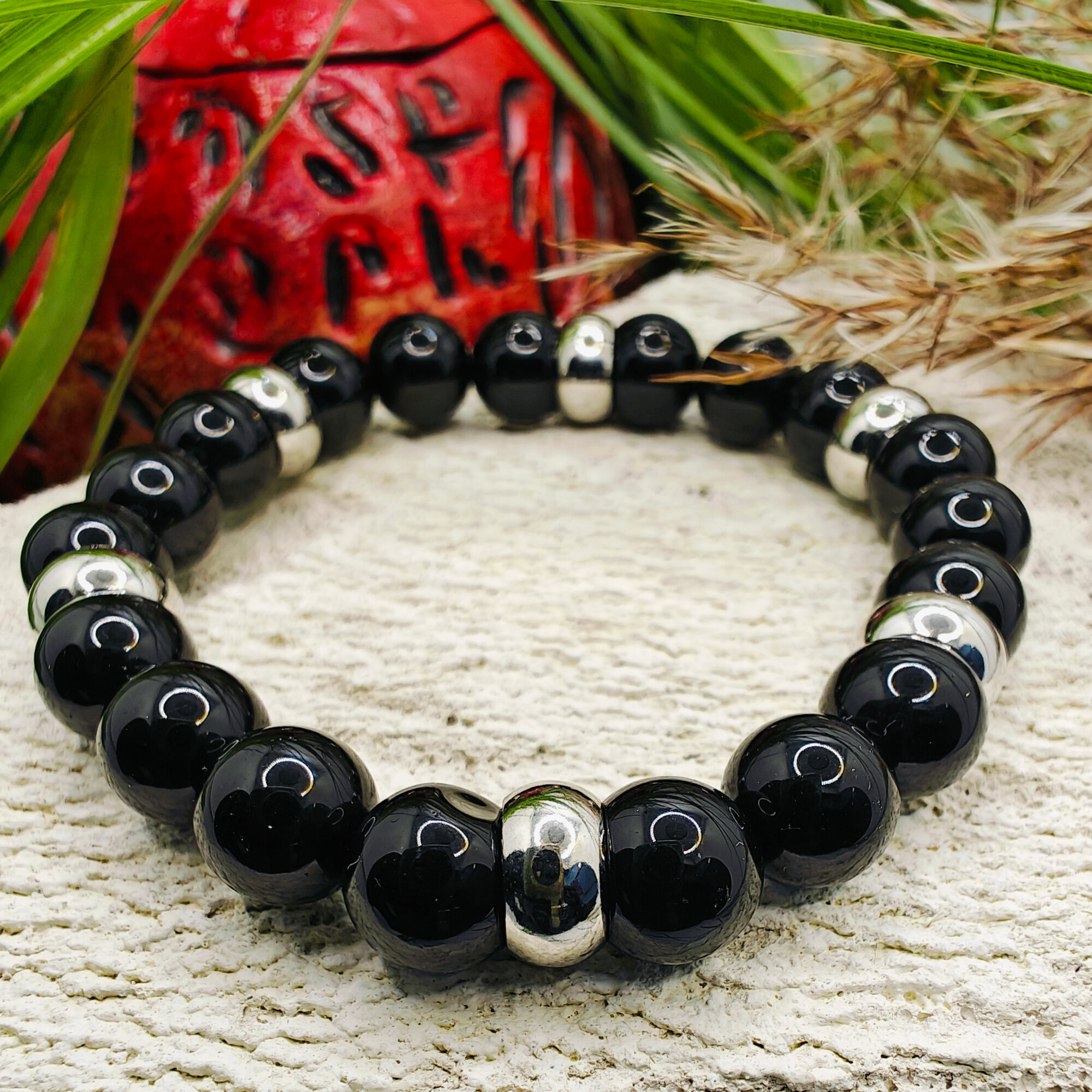 Браслет, оникс